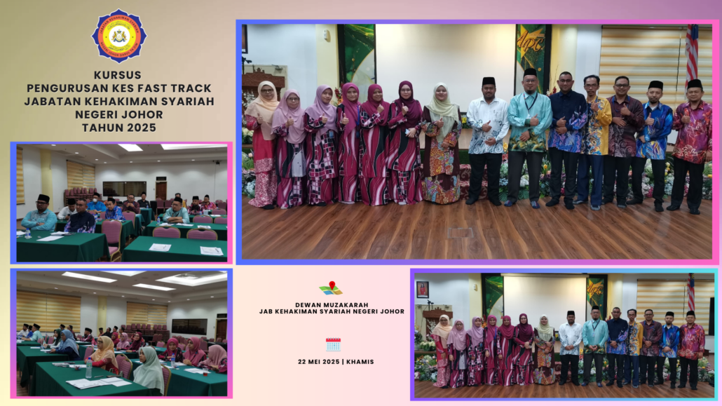 KURSUS PENGURUSAN KES FAST TRACK JKSNJ 2025 | Laman Web Rasmi Jabatan ...